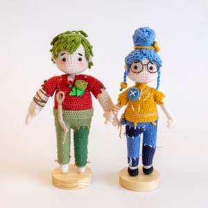 Cody and May Inspired Crochet Doll, It Takes Two Inspired Crochet Doll ...
