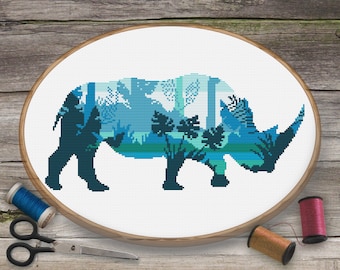 Manta Ray Cross Stitch Pattern Stingray Cross Stitch Pattern - Etsy