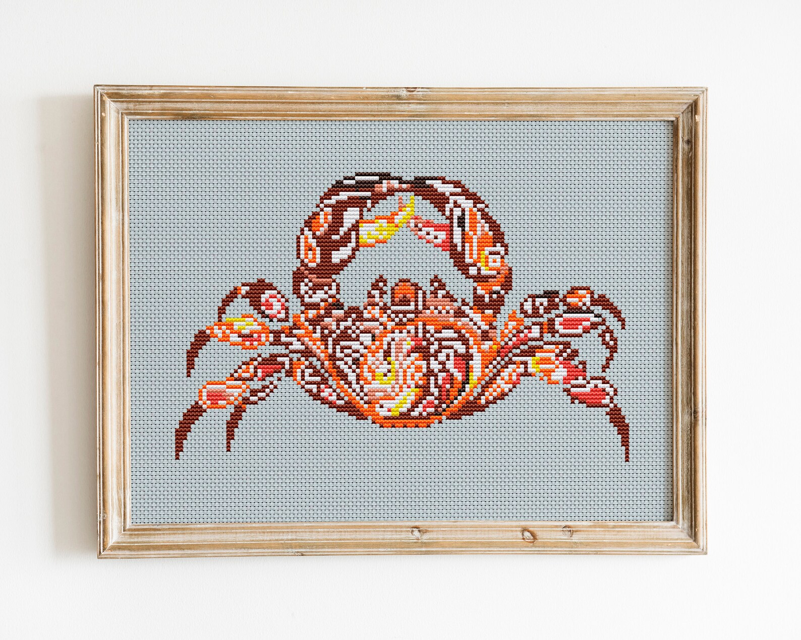 Cancer Zodiac Cross Stitch Pattern, Astrology Cross Stitch Pattern ...