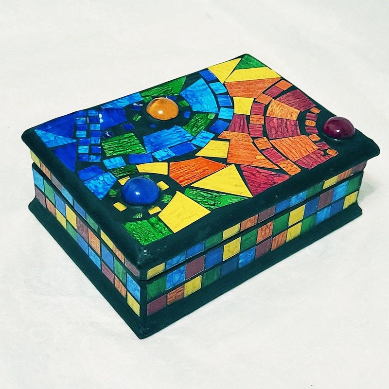 Glass Trinket Boxes - Etsy