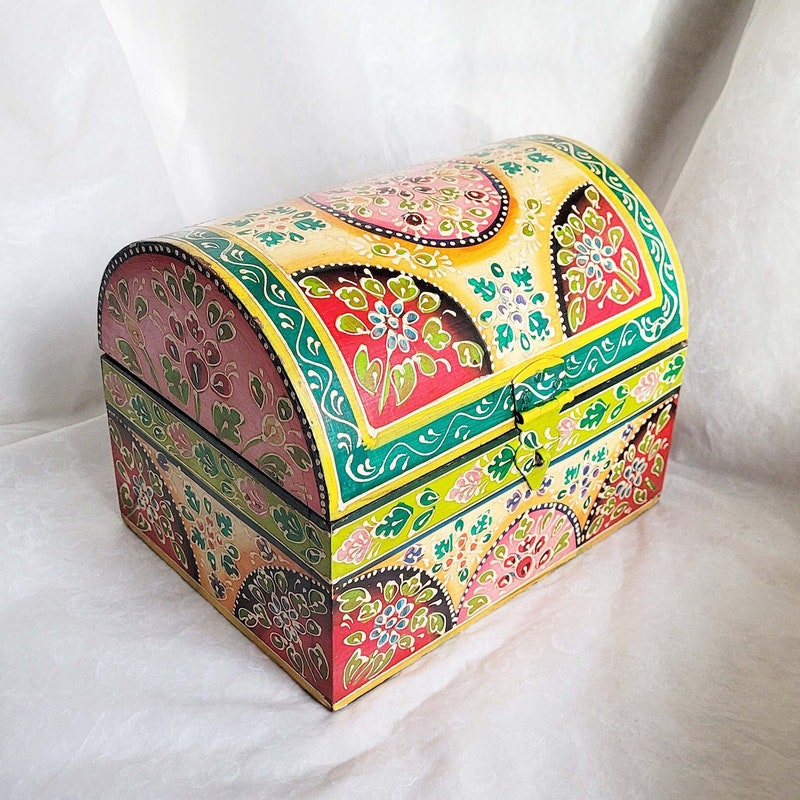 Hand Painted Chest - Etsy