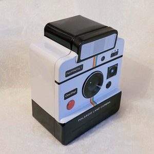Unusual Vintage Style Polaroid Camera Storage Tin, Attractive Design in ...
