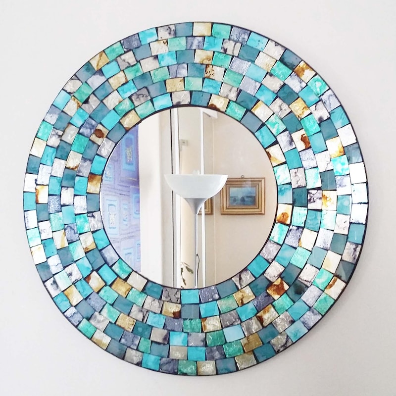 Rectangle Wall Mosaic Art - Etsy UK