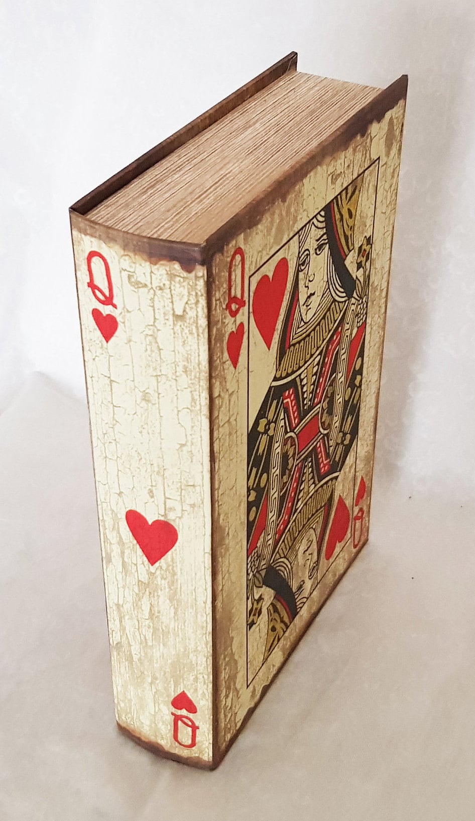 Vintage Style Rectangular Storage Book Decorated With the - Etsy