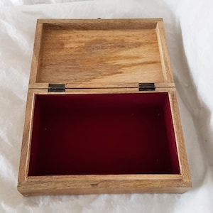 Attractive Rectangular Wooden Trinket Box From India - Etsy UK