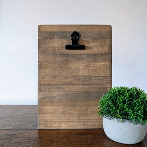 Wooden Clip Board - Etsy