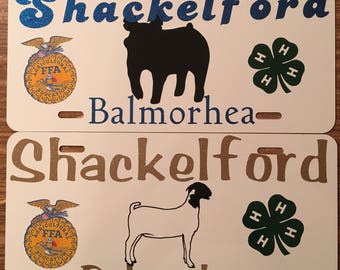 Stock show lamb | Etsy