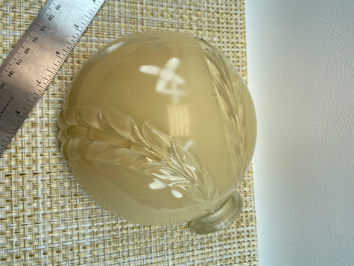 Vintage Art Deco Glass Lamp Shades Wall Sconce Replacement Etsy