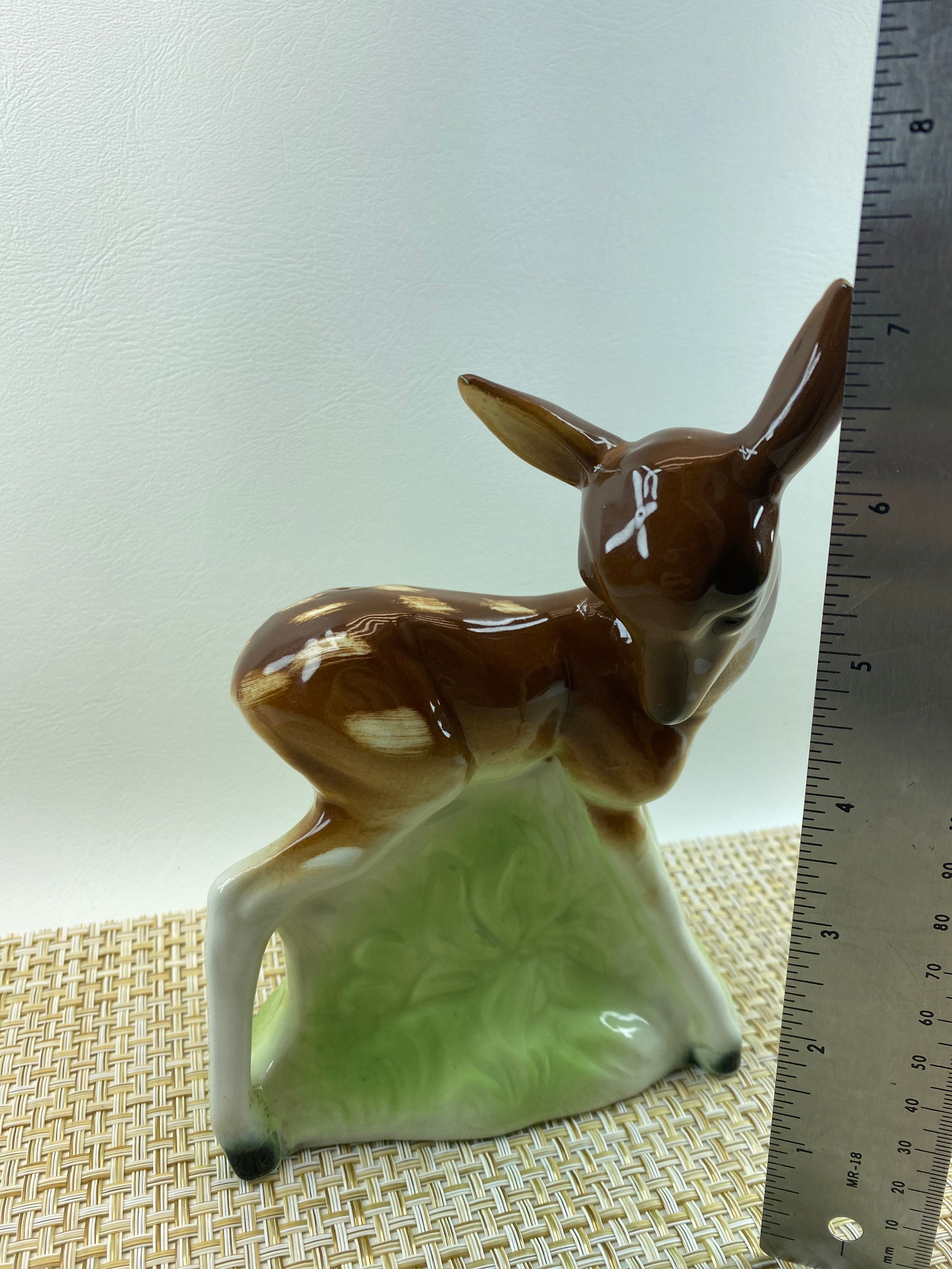 Vintage Fawn / Deer Ceramic Statue Anamorphic Figurines - Etsy UK