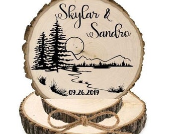 Tree Stump Topper - Etsy