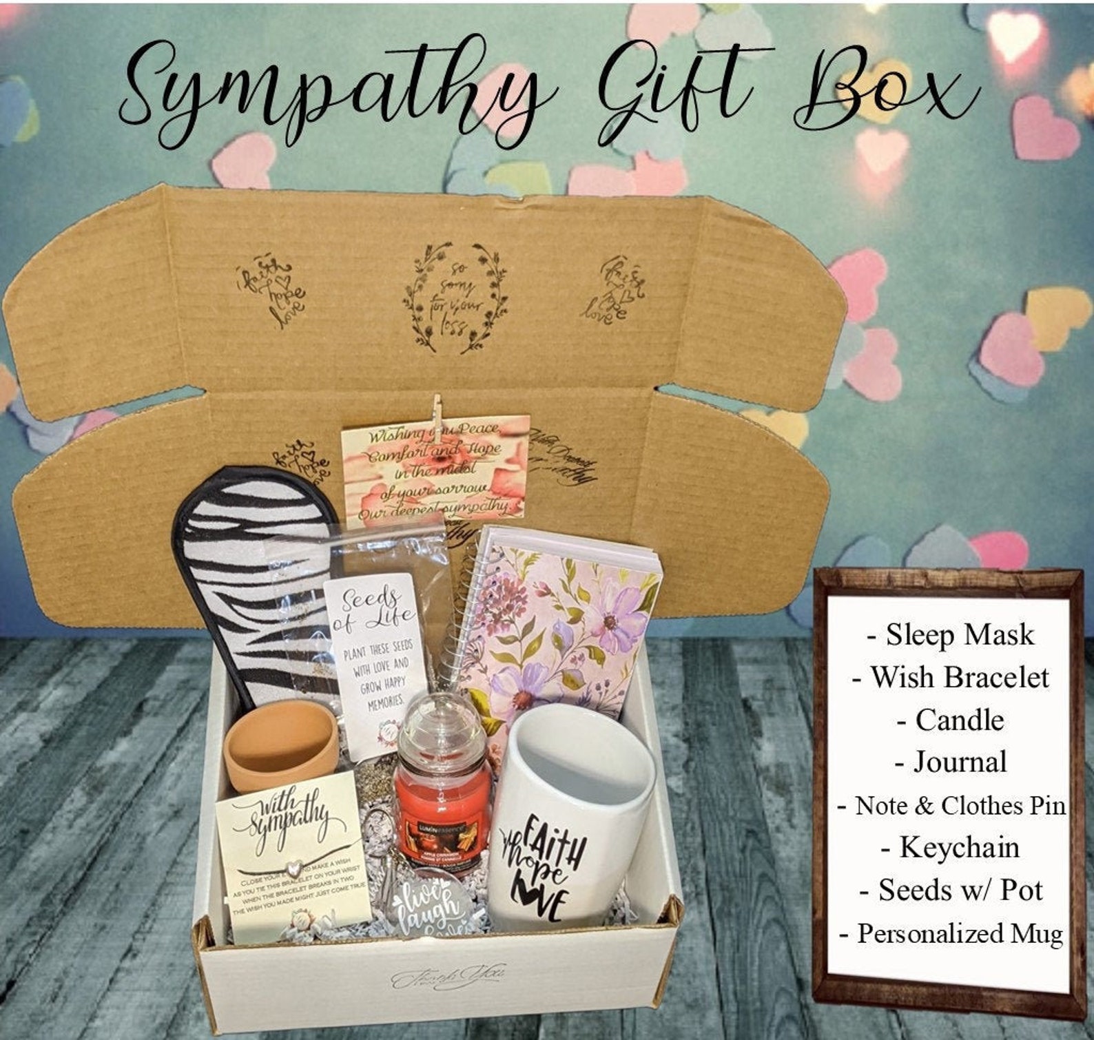 Sympathy Gift Box Miscarriage Loss of a Loved One - Etsy