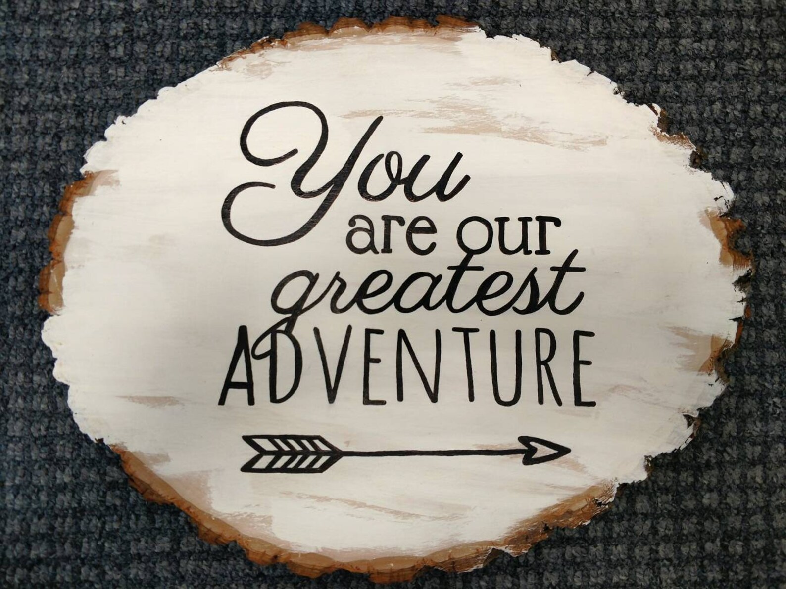 Tree Stump Quote Wall Wedding Decor | Etsy