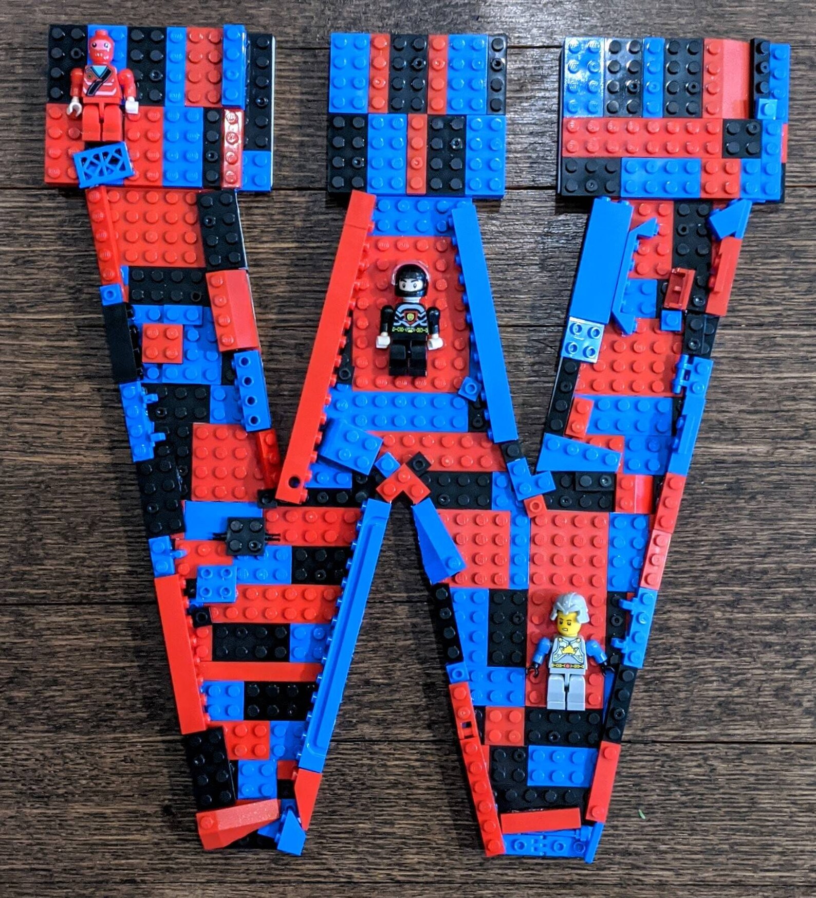 Brick Blocks Monogram Letter - Etsy