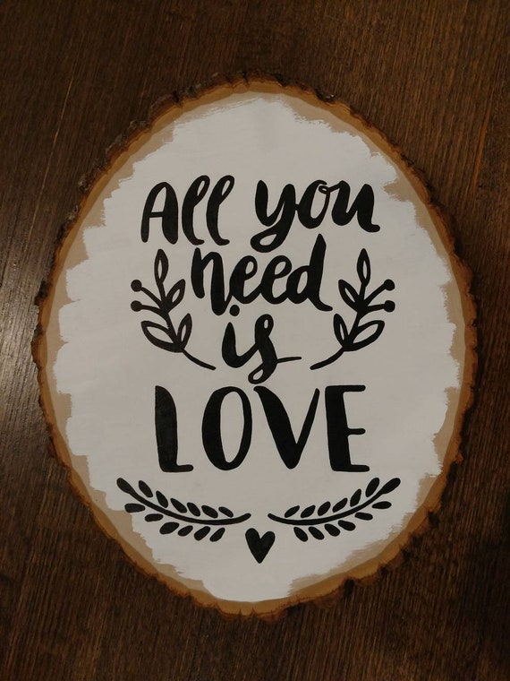 Tree Stump Quote Wall Wedding Decor | Etsy