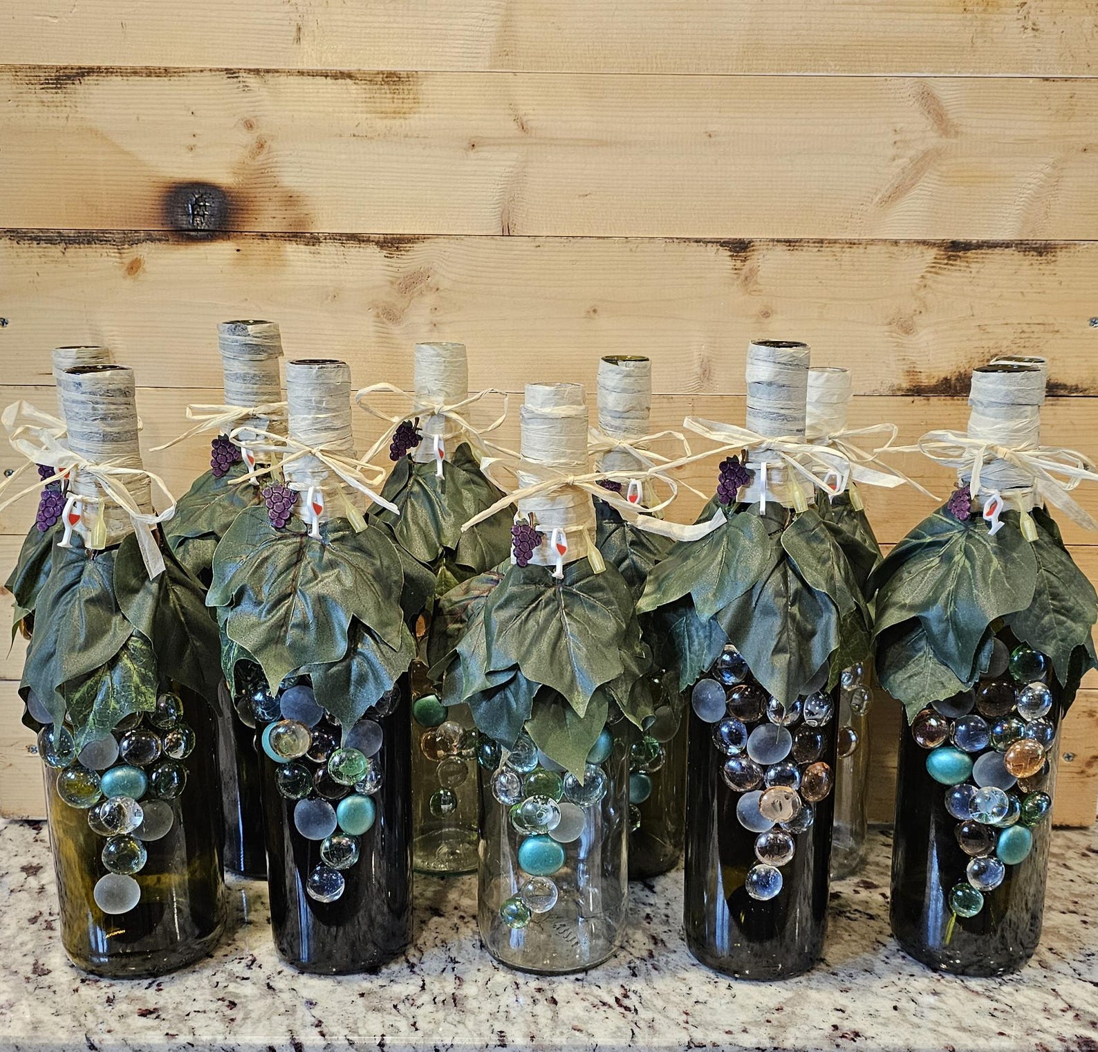 Wine Bottle Rustic Decor - Etsy