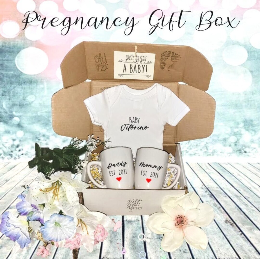 Pregnancy Gift Box | Bump Box | Expectant Mother and Father Gift | New ...