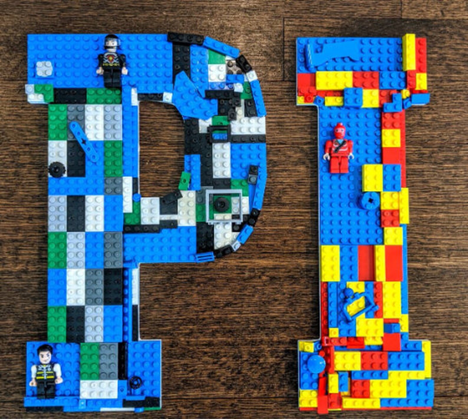 Brick Blocks Monogram Letter | Etsy