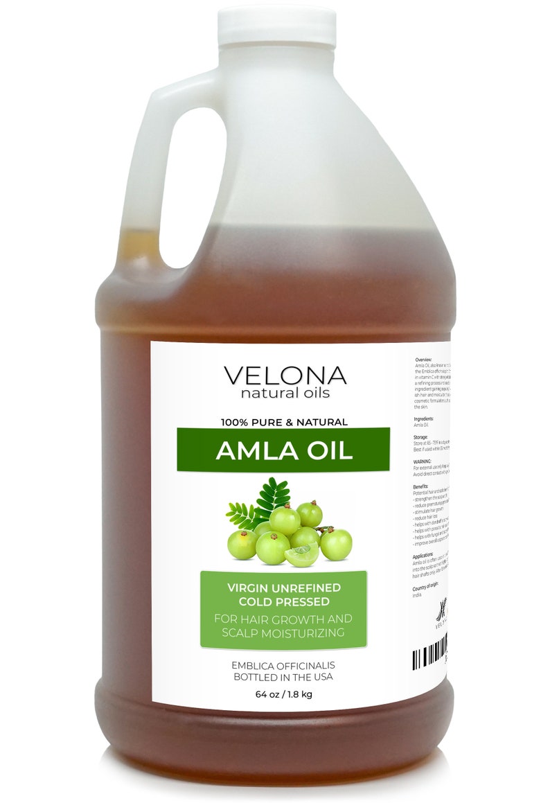 Amla Oil by Velona 2 oz 7 lb 100% Pure and Natural Carrier | Etsy