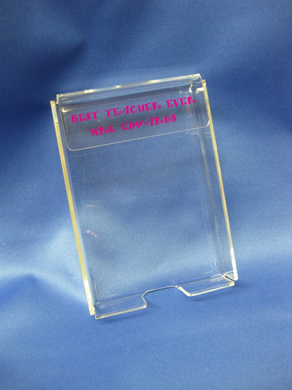 4x6 Acrylic Notepad Holder 12-pack W/O Paper - Etsy