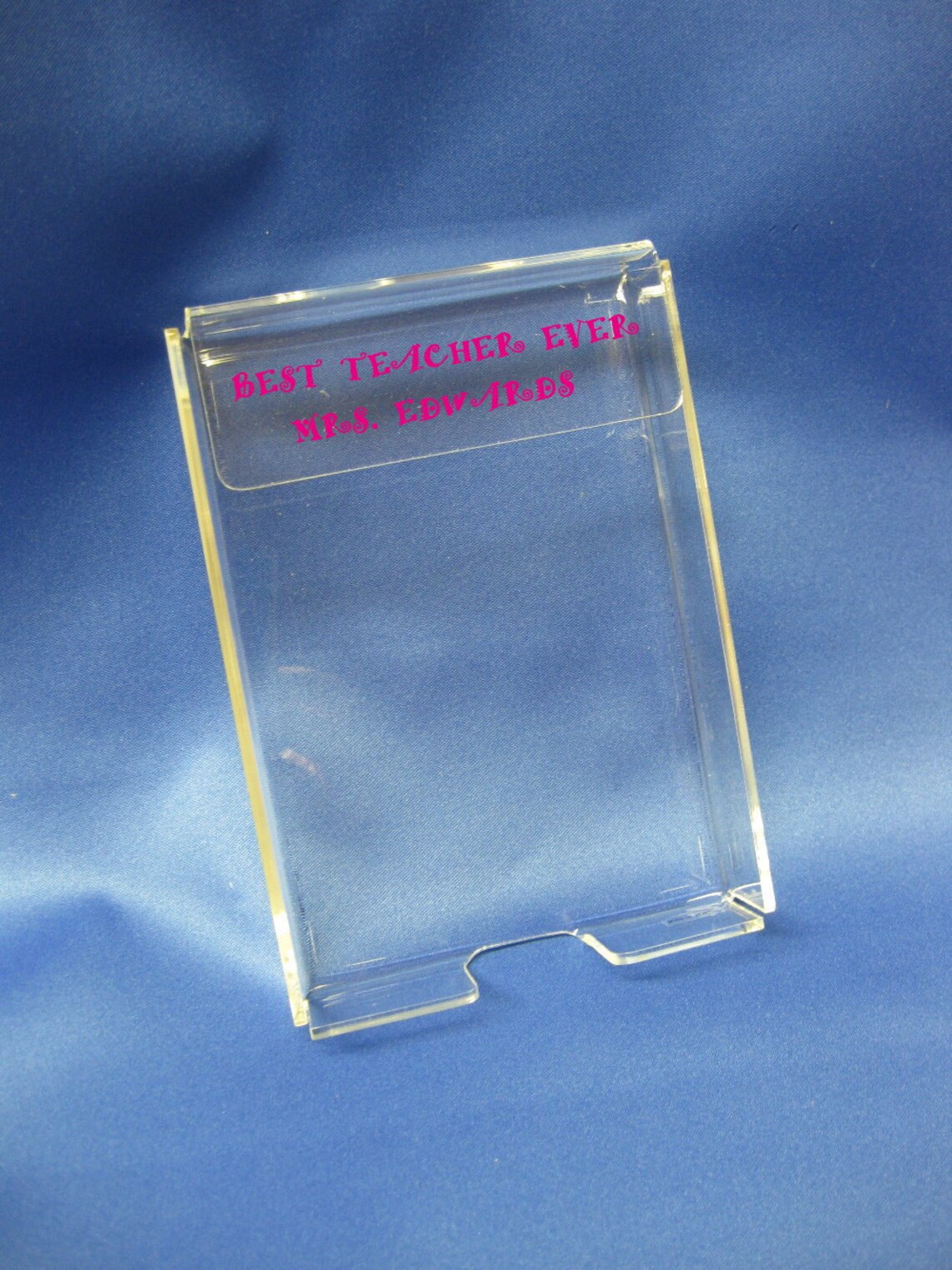 4X6 Acrylic Notepad Holder 6-pack W/O Paper - Etsy