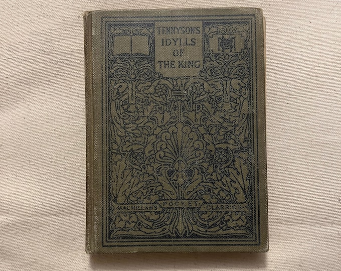Antique Book - Idylls of the King - Lord Tennyson - Macmillan's Pocket ...
