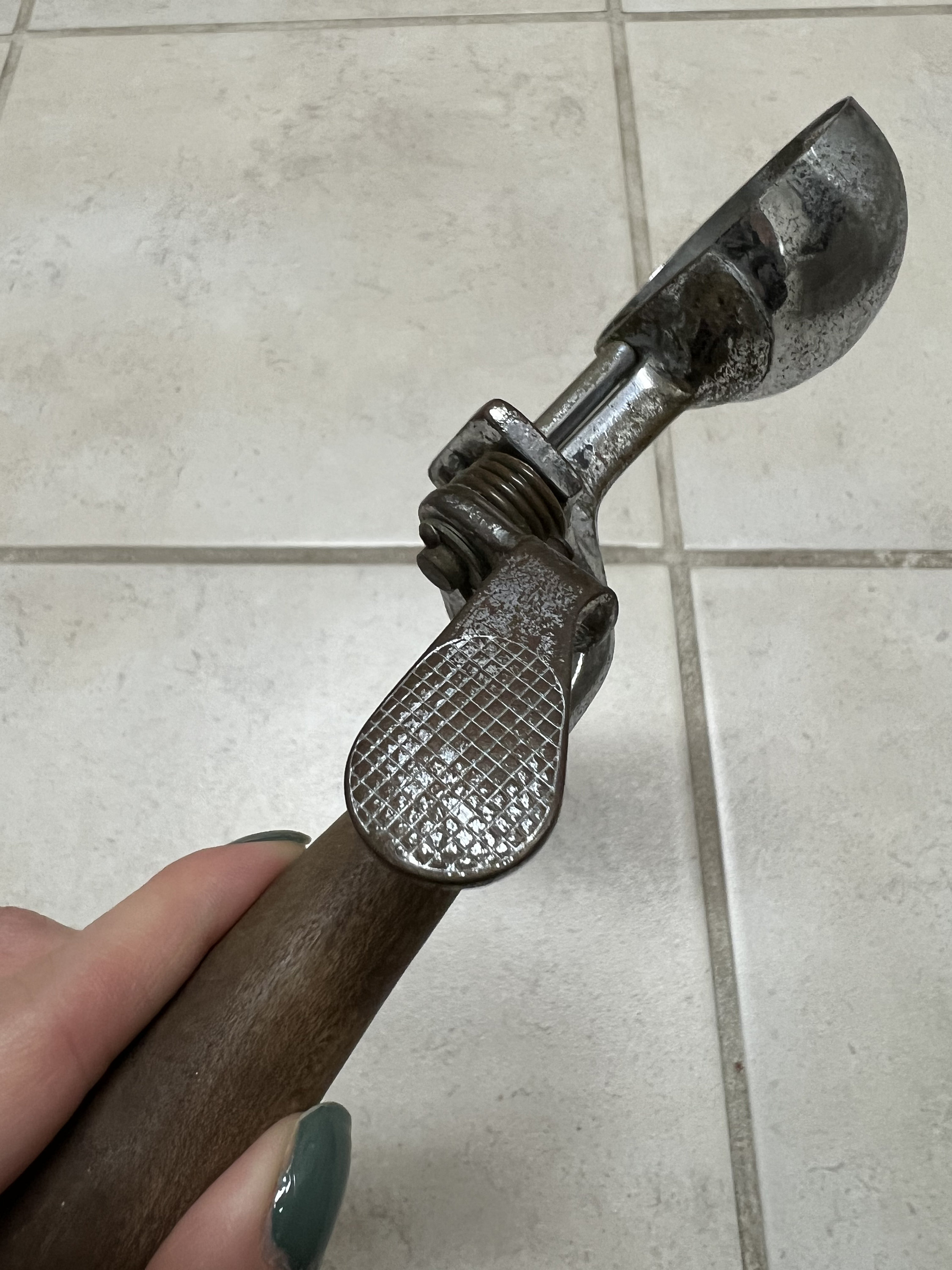 Vintage Ice Cream Scoop Benedict Indestructo No 14 1920s Disher Kitchen ...