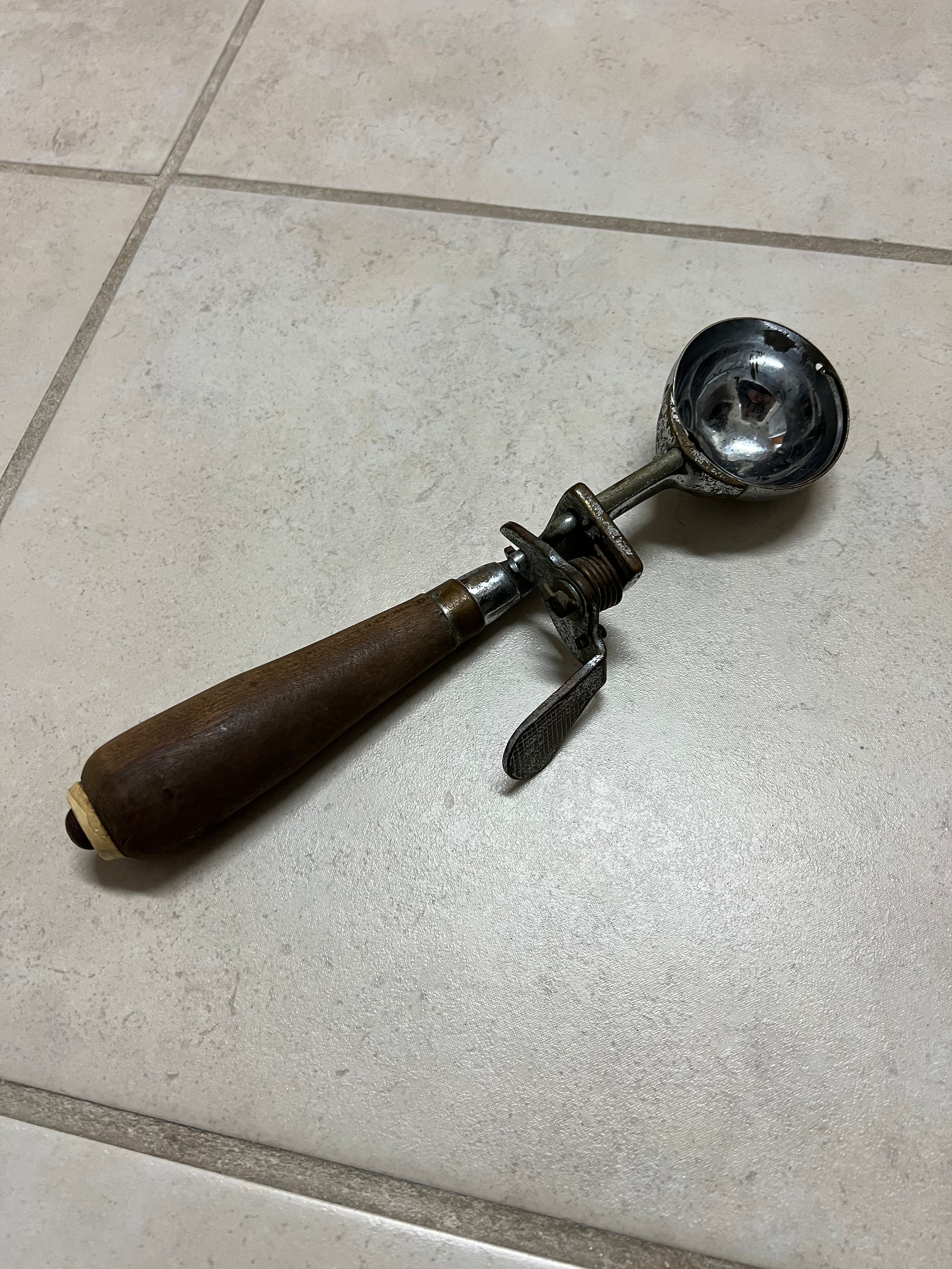 Vintage Ice Cream Scoop Benedict Indestructo No 14 1920s Disher Kitchen ...