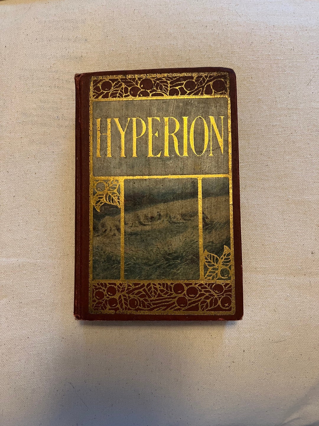 Antique Book Hyperion Henry Wadsworth Longfellow Classic - Etsy