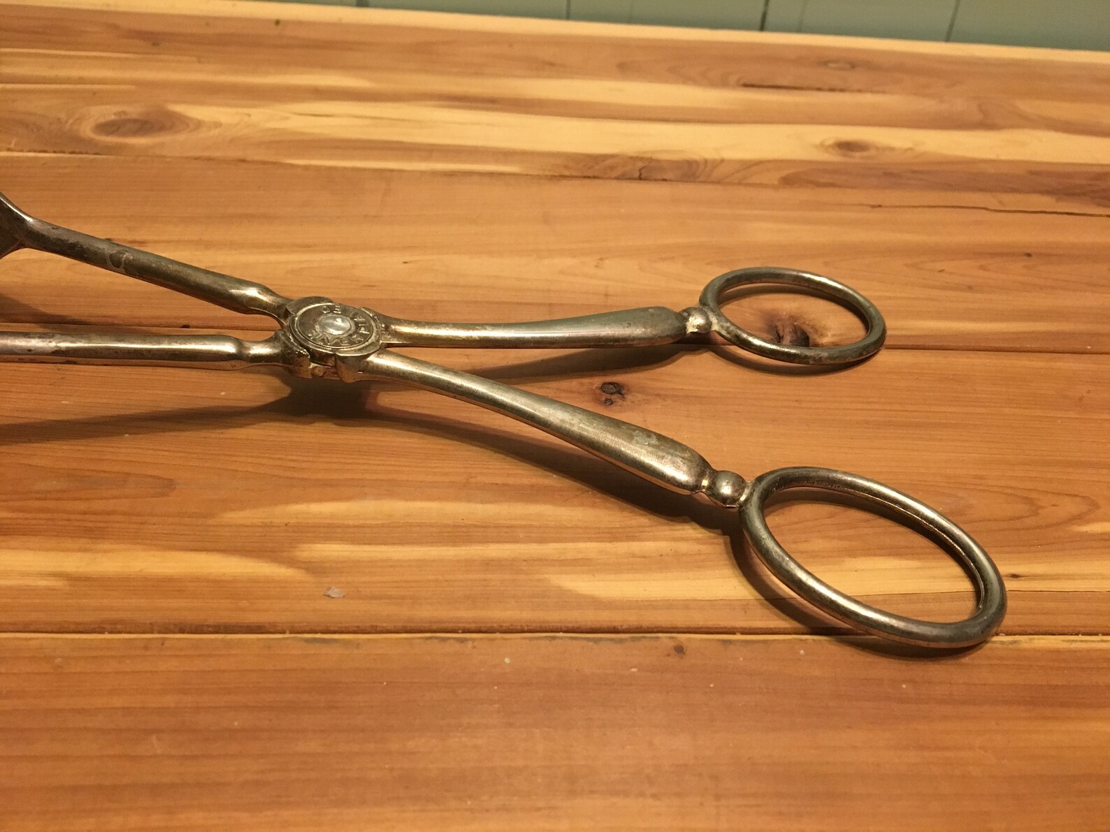 Silver Plated Vintage Serving Tongs - Etsy