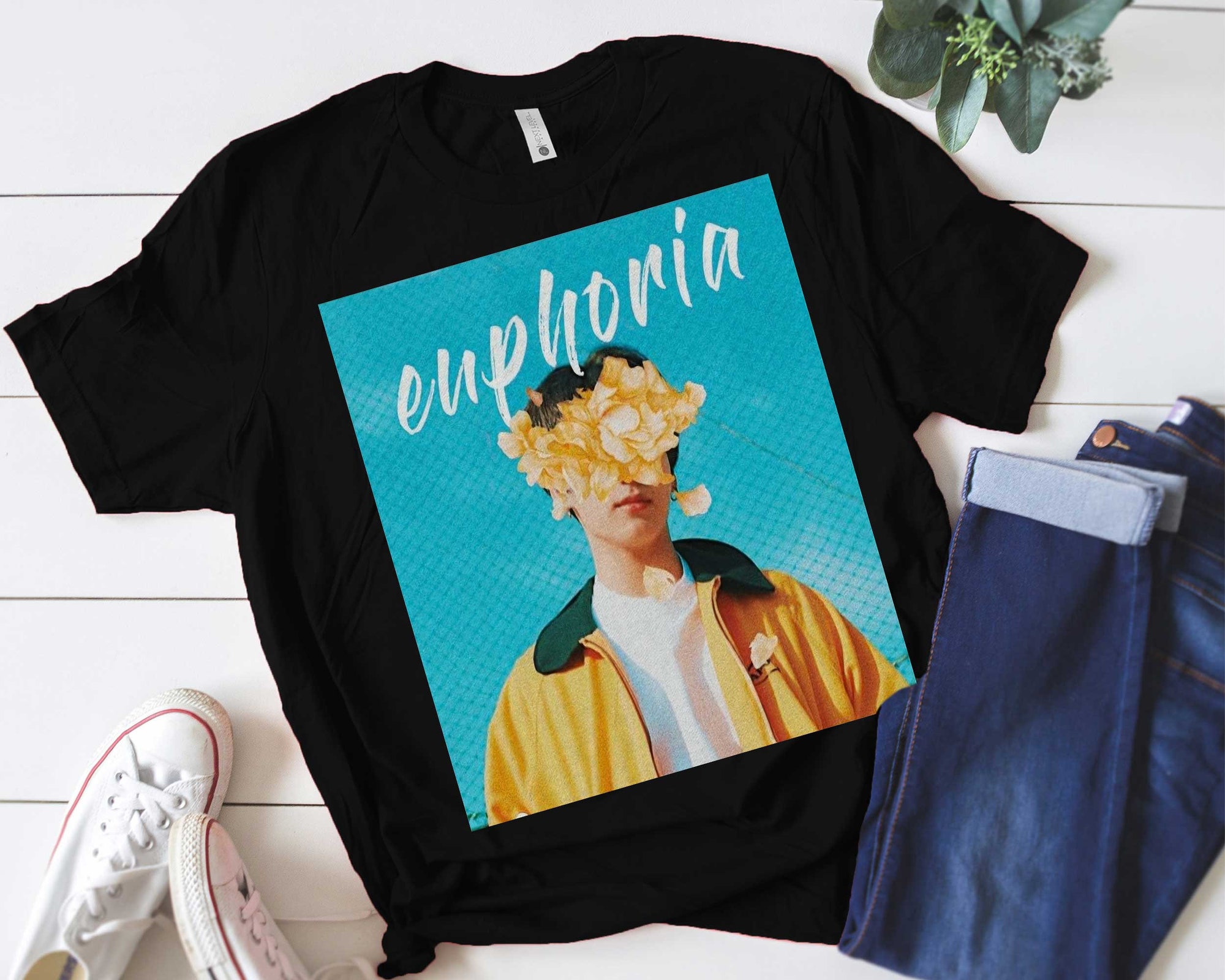 BTS Euphoria T-shirt, Kpop Merch, Bts Shirt, Bangtan Boys, Bts Army ...