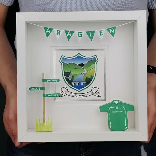 Gaelic Football Personalised Art GAA Fan Framed Gift Custom - Etsy