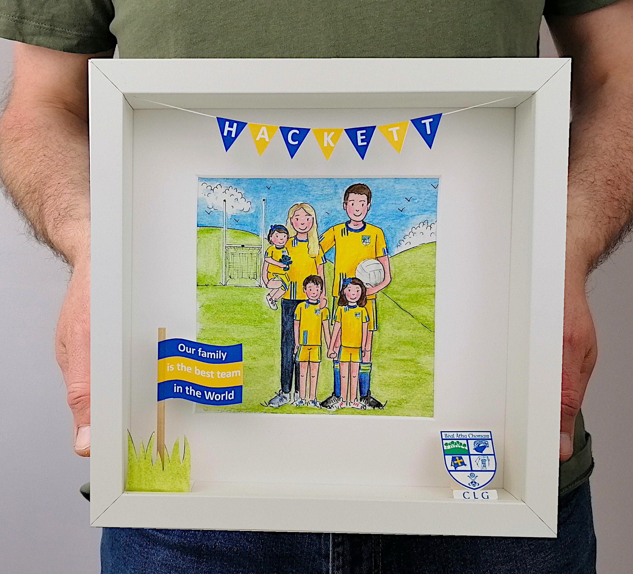 GAA Custom Gift for Dad A Personalised Gaelic Football - Etsy UK
