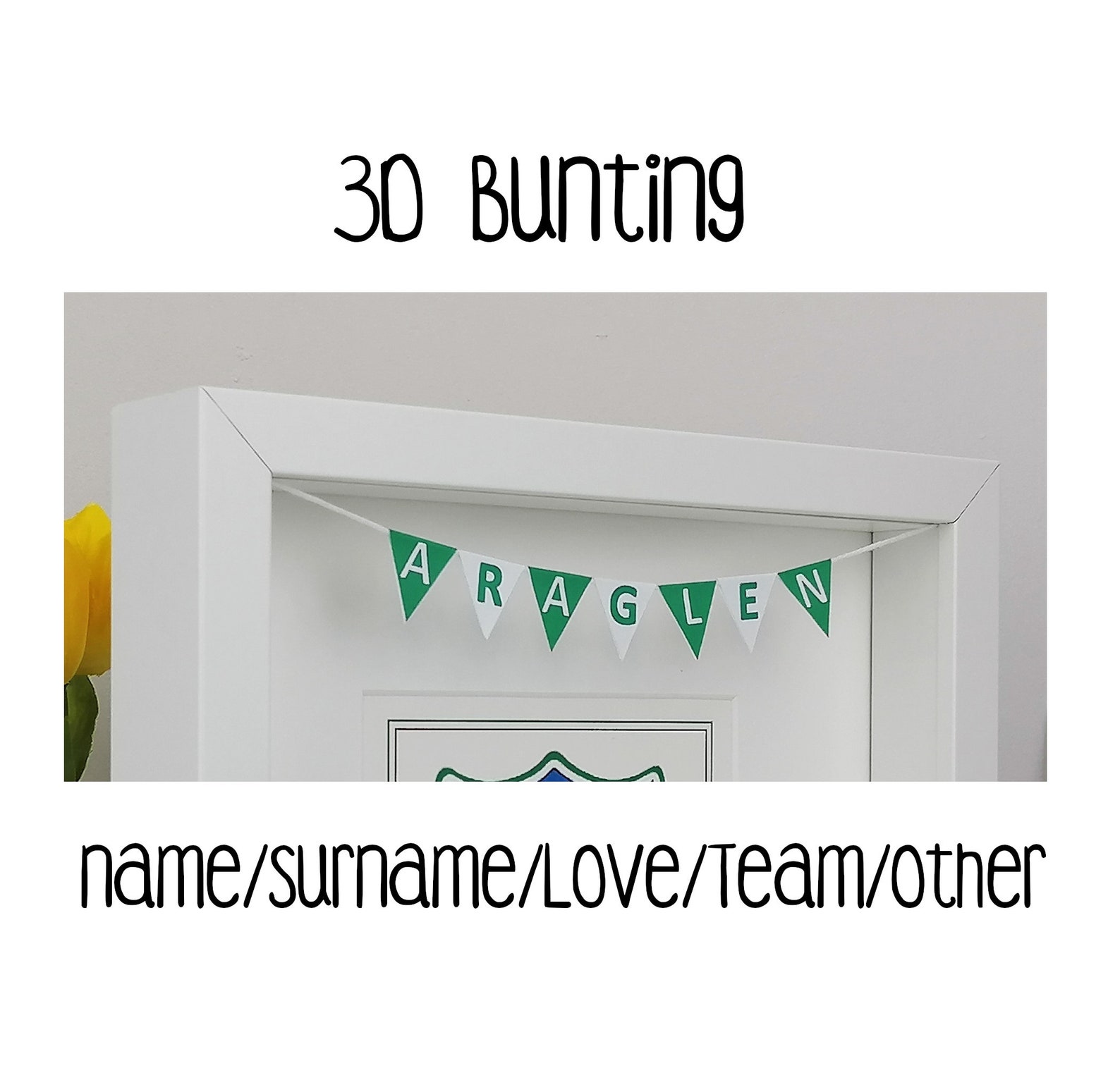 Gaelic Football Personalised Art GAA Fan Framed Gift Custom - Etsy