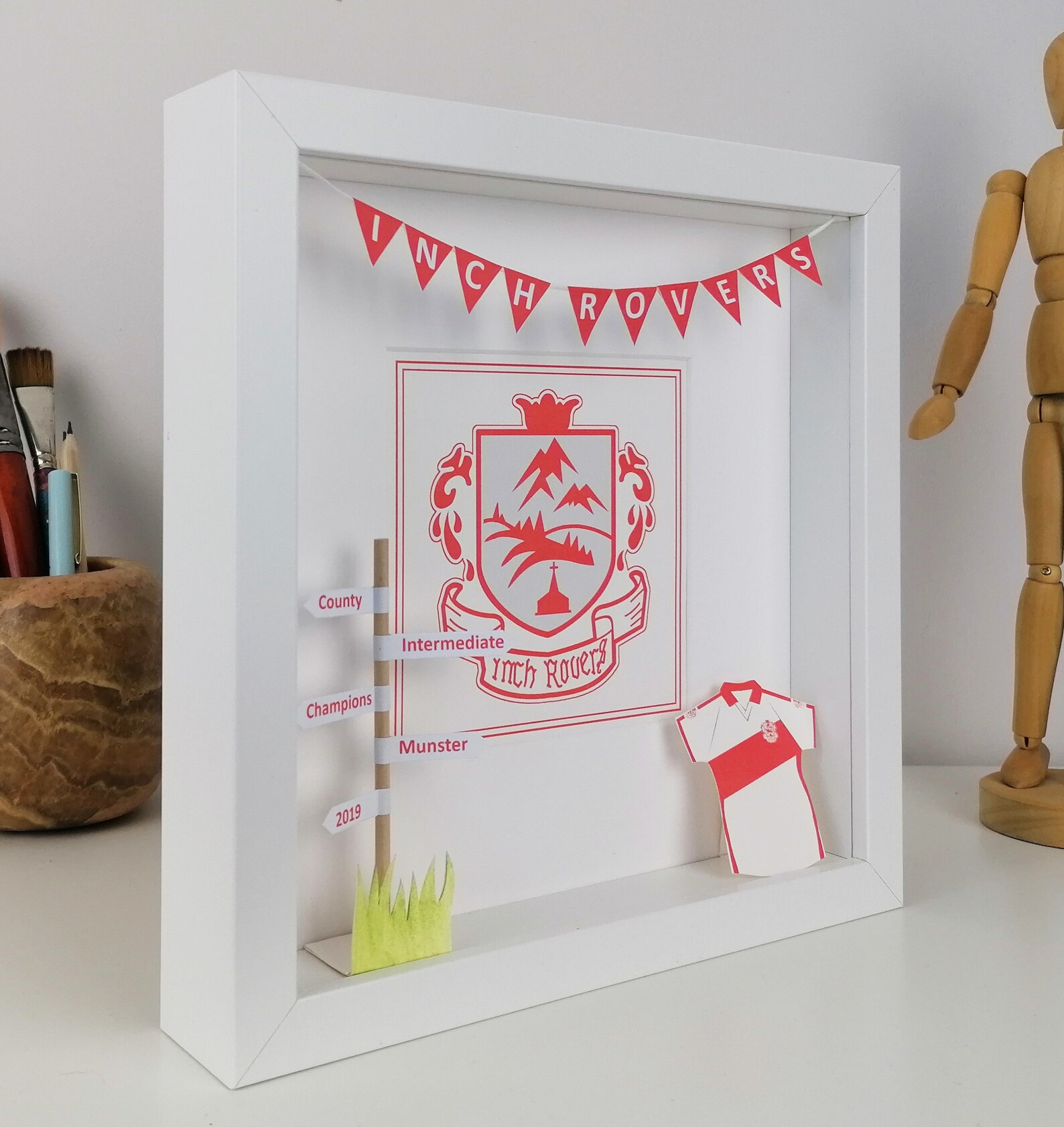 GAA Custom Designed Frame Gaelic Football Hurling and - Etsy UK