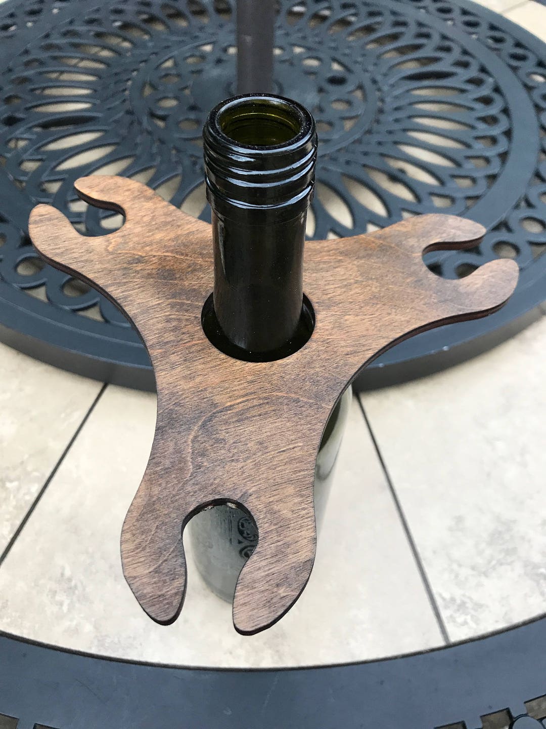 Wine Butler Caddy - 3 Glass - Etsy