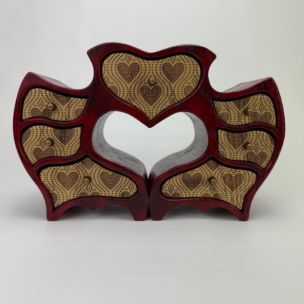 Heart Bandsaw Box - Etsy