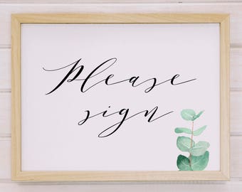 Please sign | Etsy