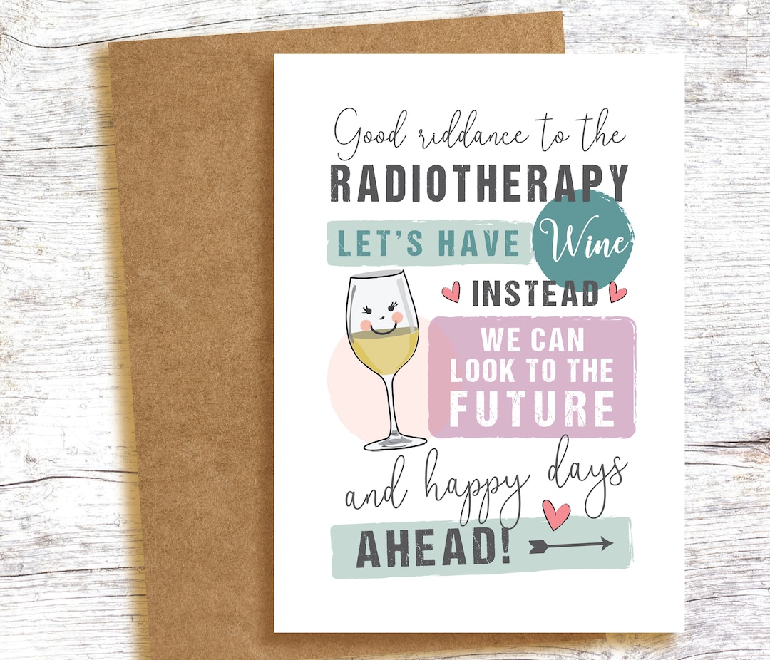 RADIOTHERAPY WARRIOR - Greetings Card A6 - Chemo, Cancer, Survivor ...