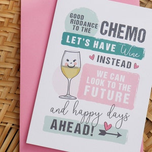 CHEMO WARRIOR - Greetings Card A6 - Chemo, Cancer, Survivor, Fighter ...