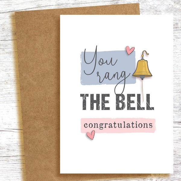Ring the Cancer Bell Svg - Etsy