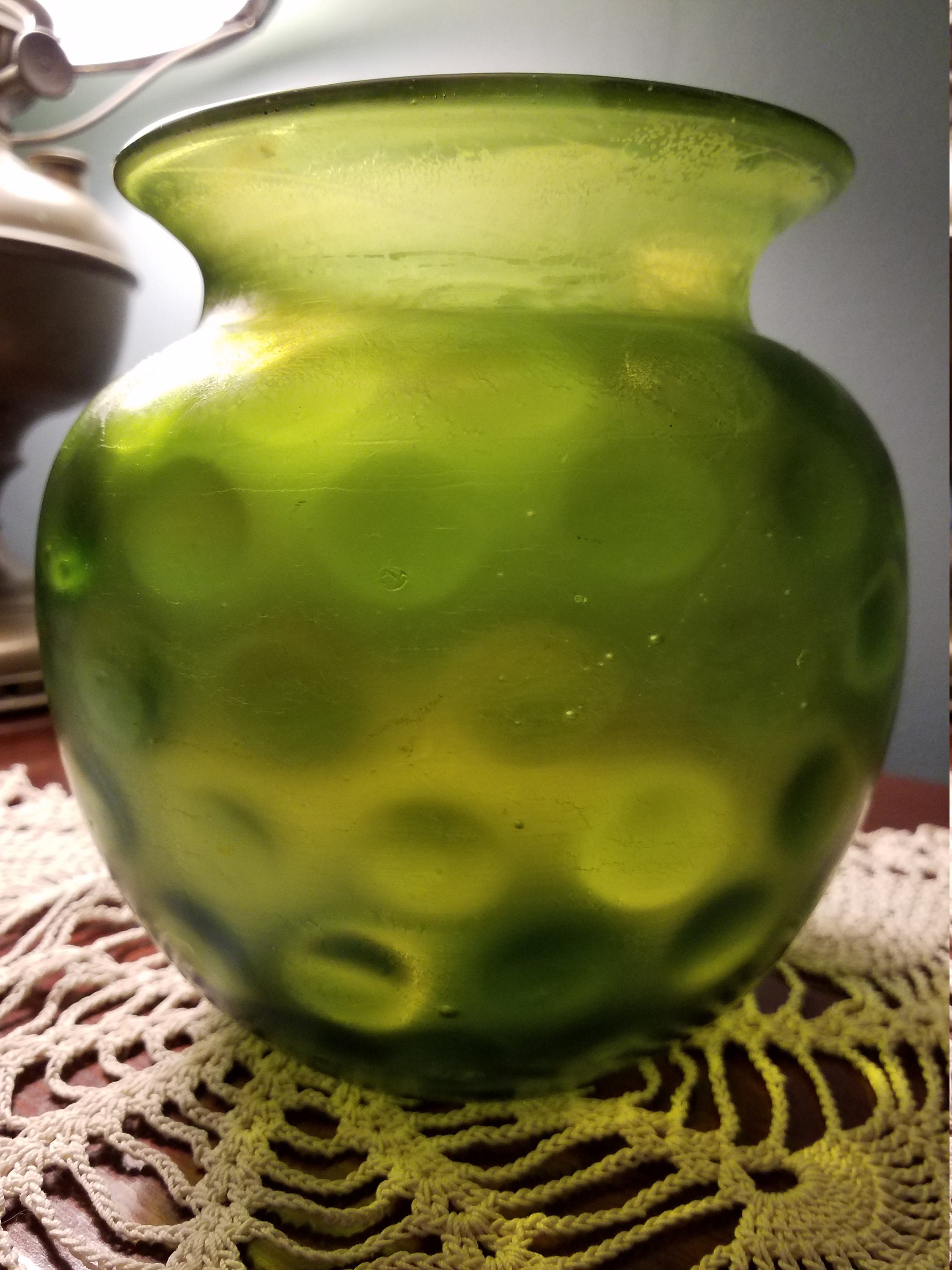 Loetz Style Art Glass Crete Rusticana Art Nouveau Vase - Etsy