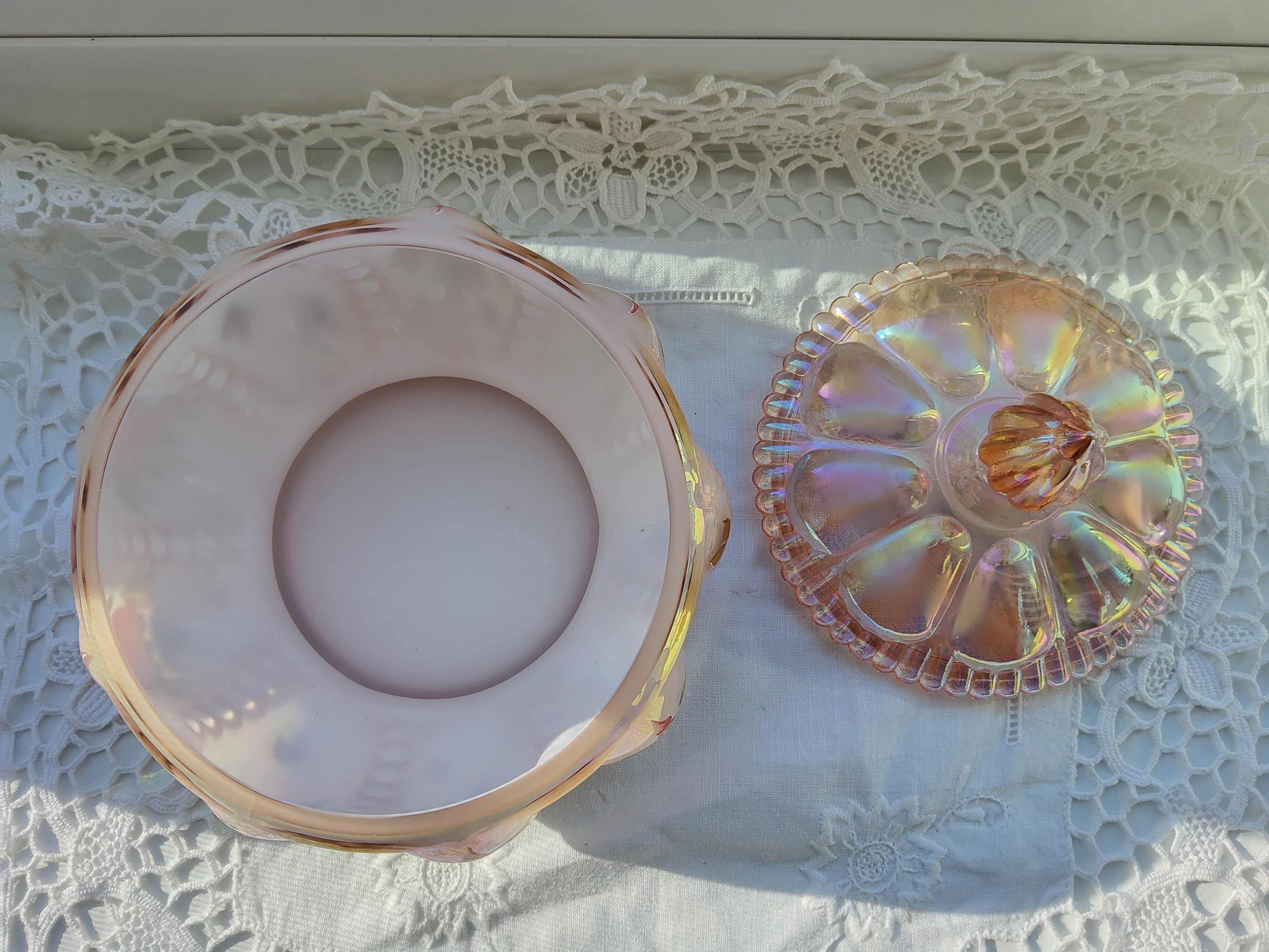 Fenton for QVC Charleton Collection 2002 Box With Lid - Etsy