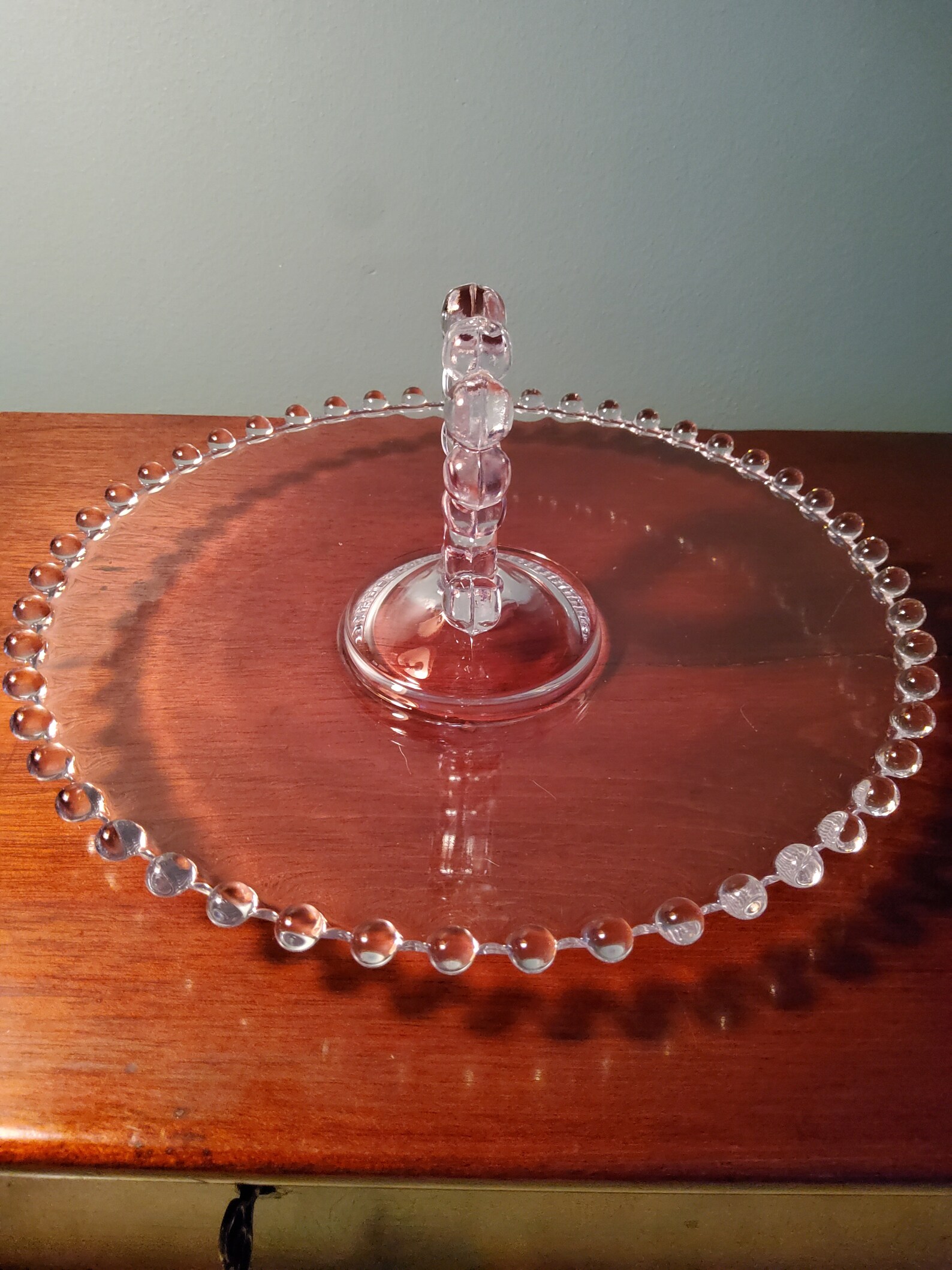 Candlewick Clear 8 Inch Tidbit Tray by Imperial - Etsy