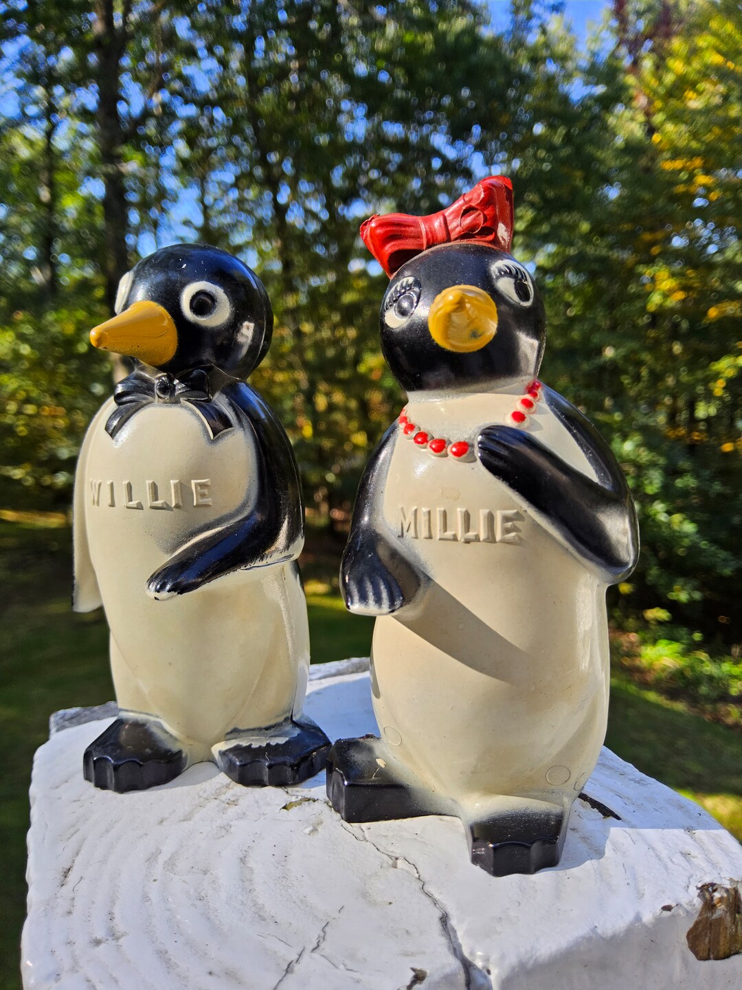 Millie and Willie Kool Cigarettes Salt and Pepper Shakers - Etsy