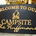 Carved Camping Sign Personalized Family Camping Sign - Etsy