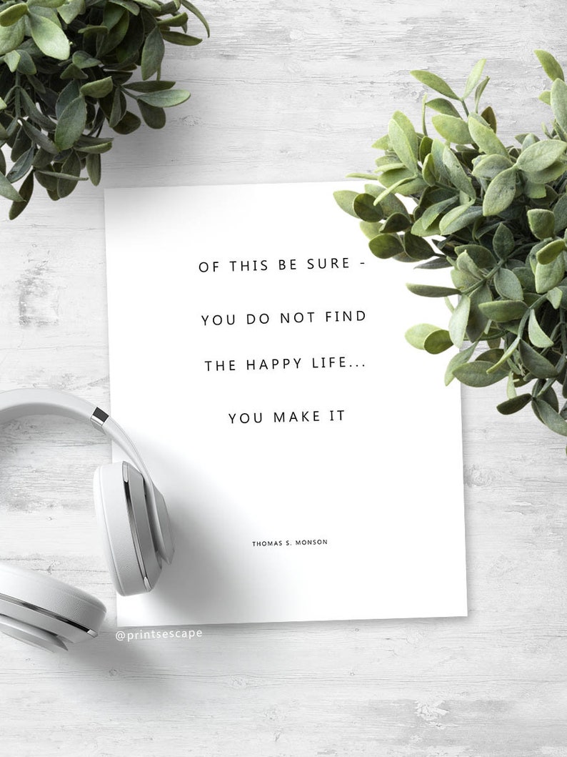 Custom Quote Print, Custom Minimalist Style Printable Wall Art, Your ...