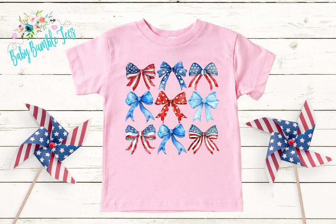 Girls Fourth of July Shirt - 4th of July Kids Shirt - Girls Fourth of ...