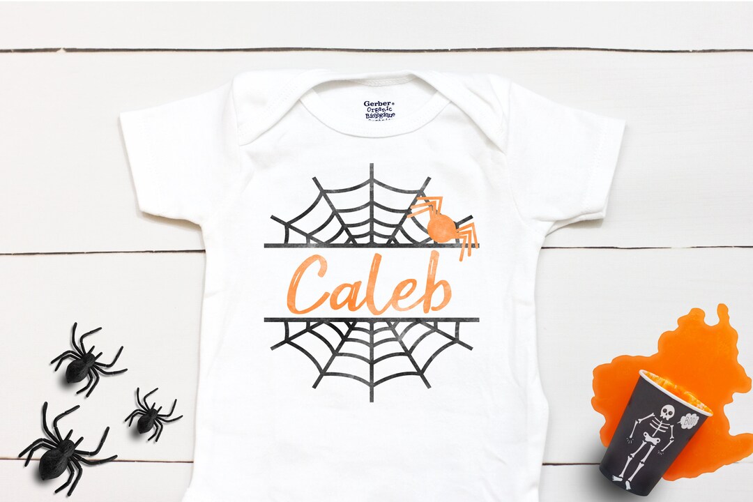 Spider Web Name // Spider Web // Halloween // Baby Boy // Boys ...