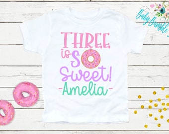 Three is so Sweet Birthday - Etsy