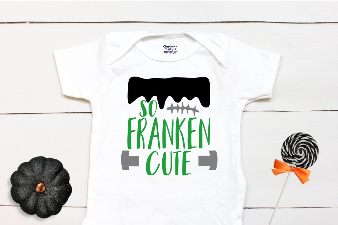 So Franken Cute // Frankenstein // Halloween // Baby Boy ...